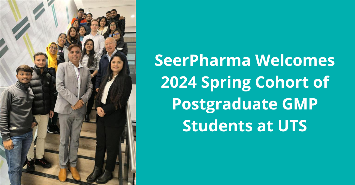 Welcome to Our 2024 Spring Cohort of Postgraduate GMP Students at UTS